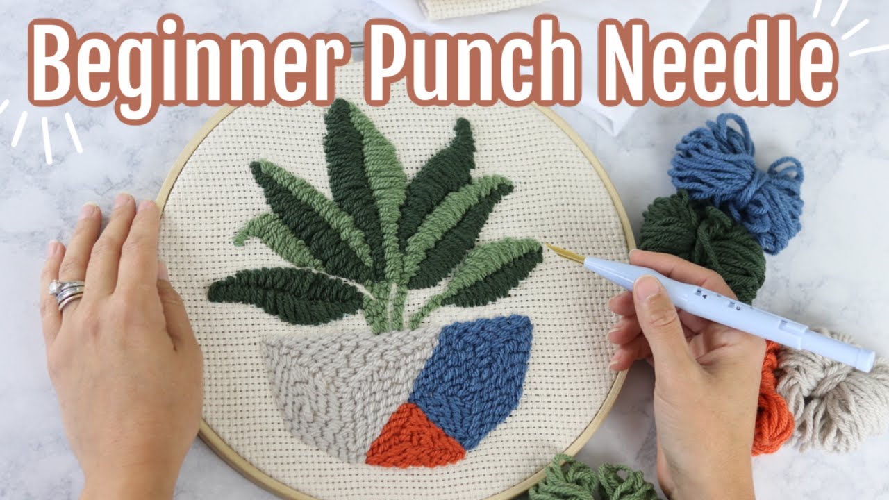 Punch Needle For Beginners Everything You Need To Get Started With