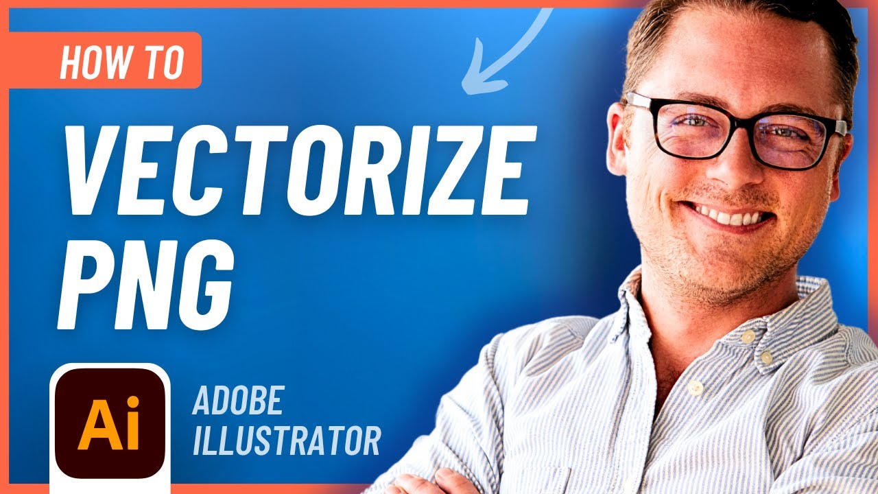 How To Vectorize A Png Image In Adobe Illustrator In 1 Minute Easy