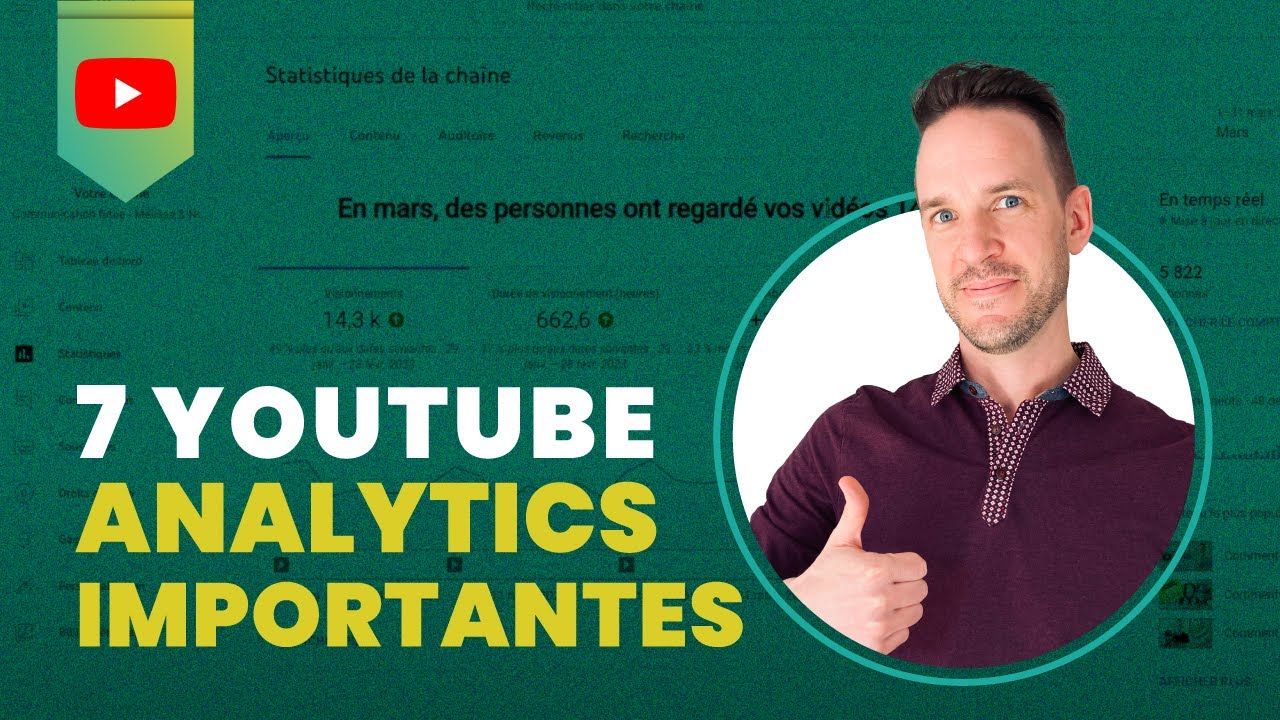 Comprendre Tes Stats Youtube 7 Youtube Analytics Pour Débutant Youtube