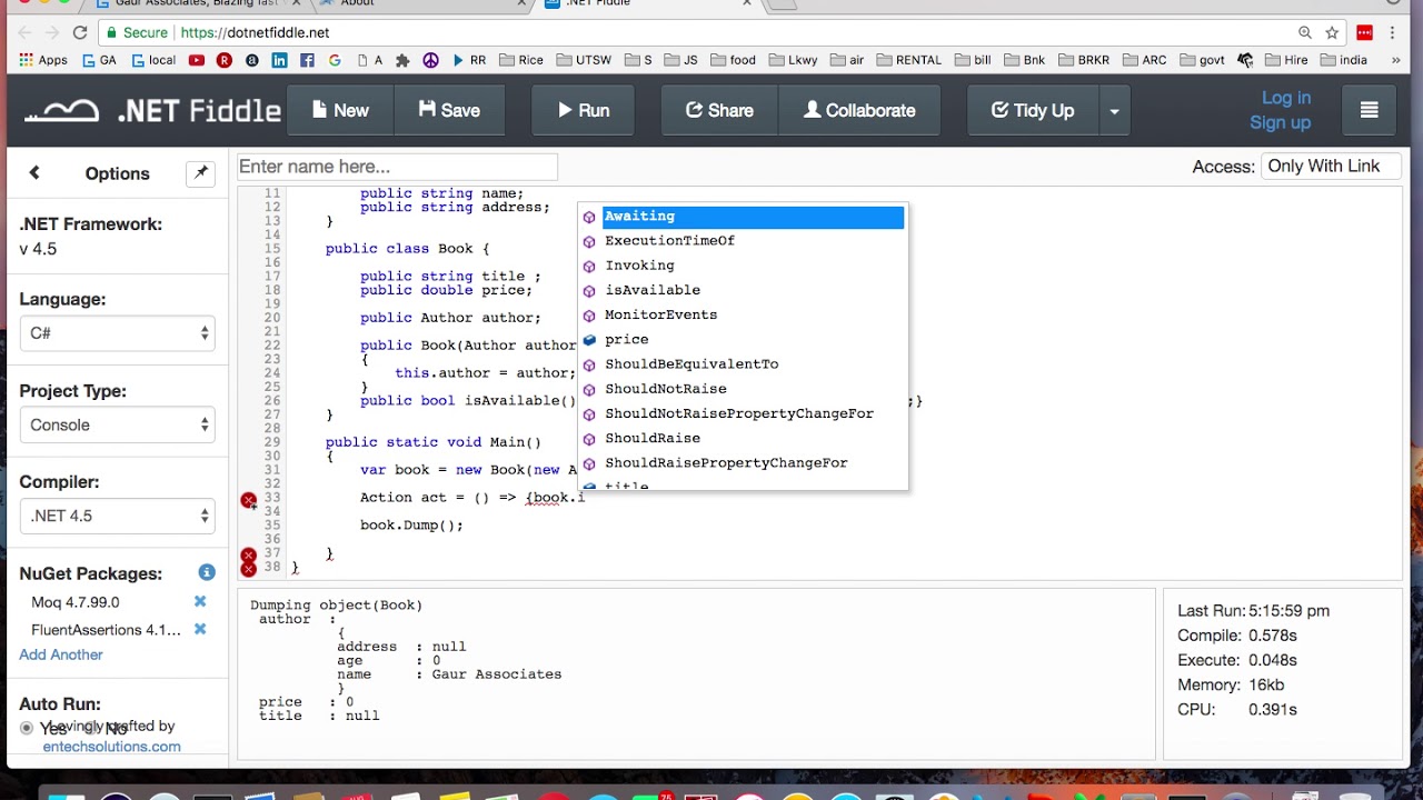C Fluent Assertions For Test Driven Development In 5 Min Youtube