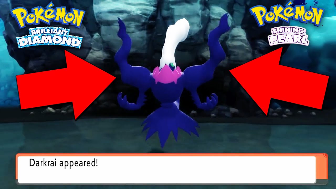 How To Get Shiny Darkrai In Pokémon Bdsp Brilliant Diamond Shining