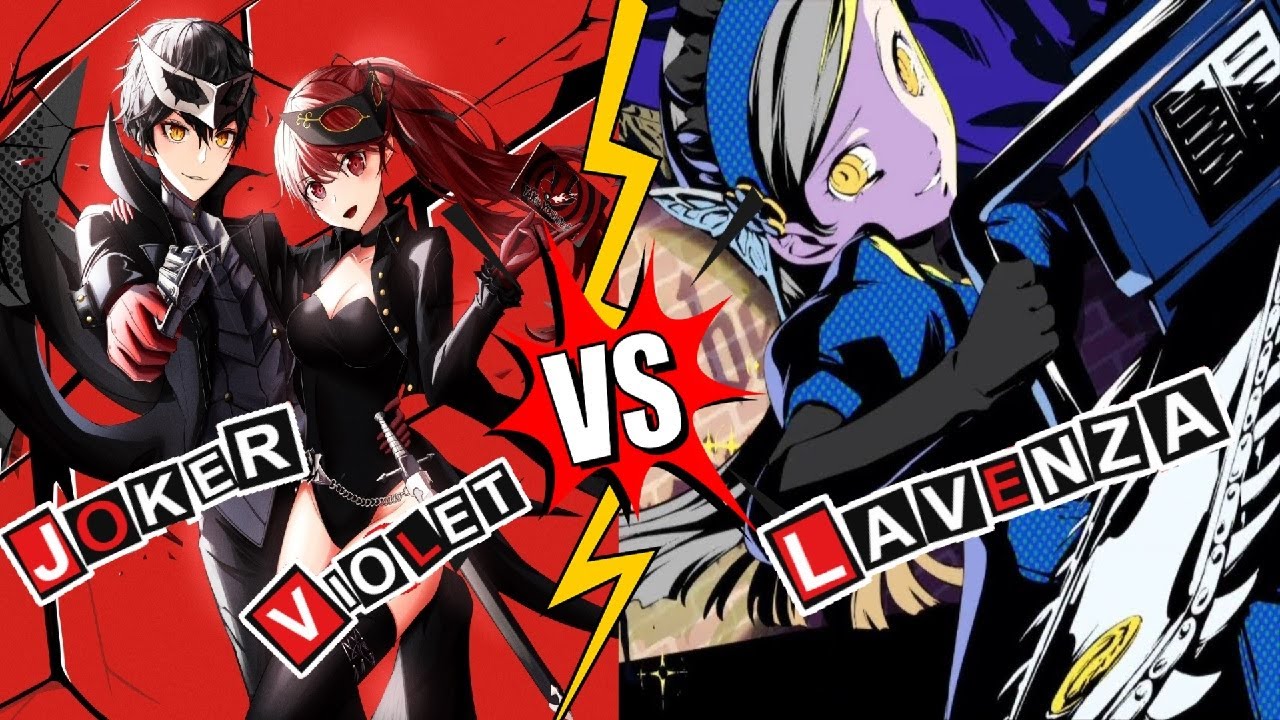 P5r Joker And Violet Vs Lavenza Persona 5 Royal Youtube