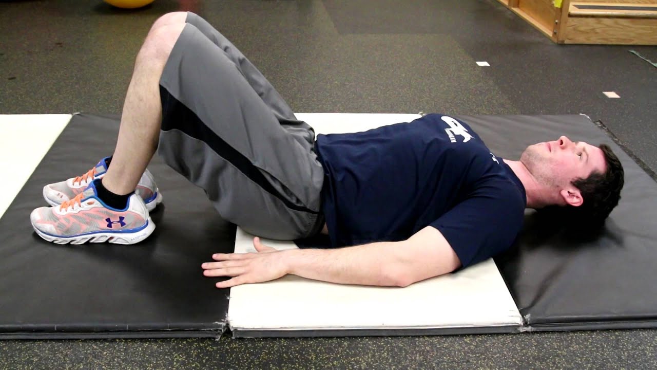 Catz Home Exercise Posterior Pelvic Tilts Youtube