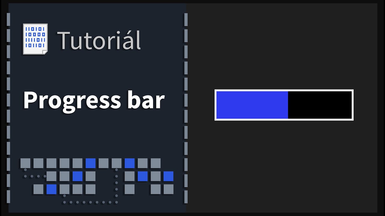 Tutoriál Progress Bar Youtube