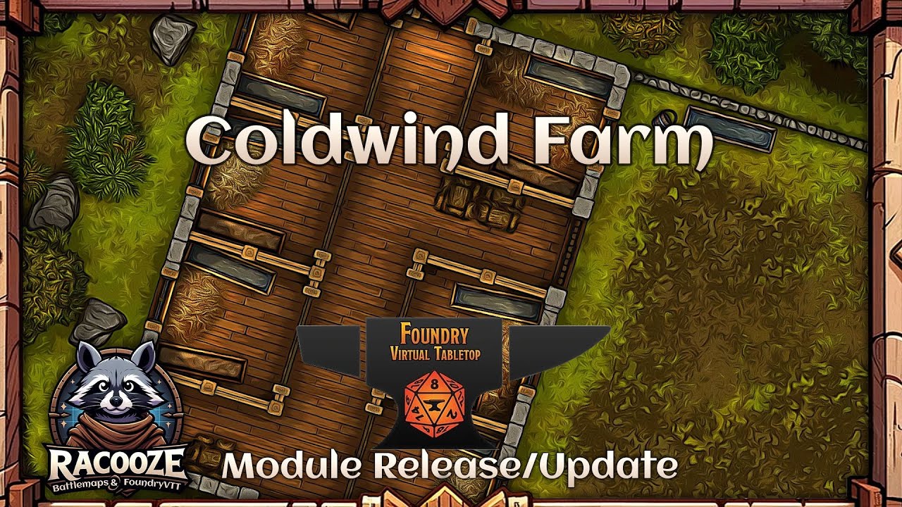 Coldwind Farm Foundryvtt Heroforge Timelapse Youtube