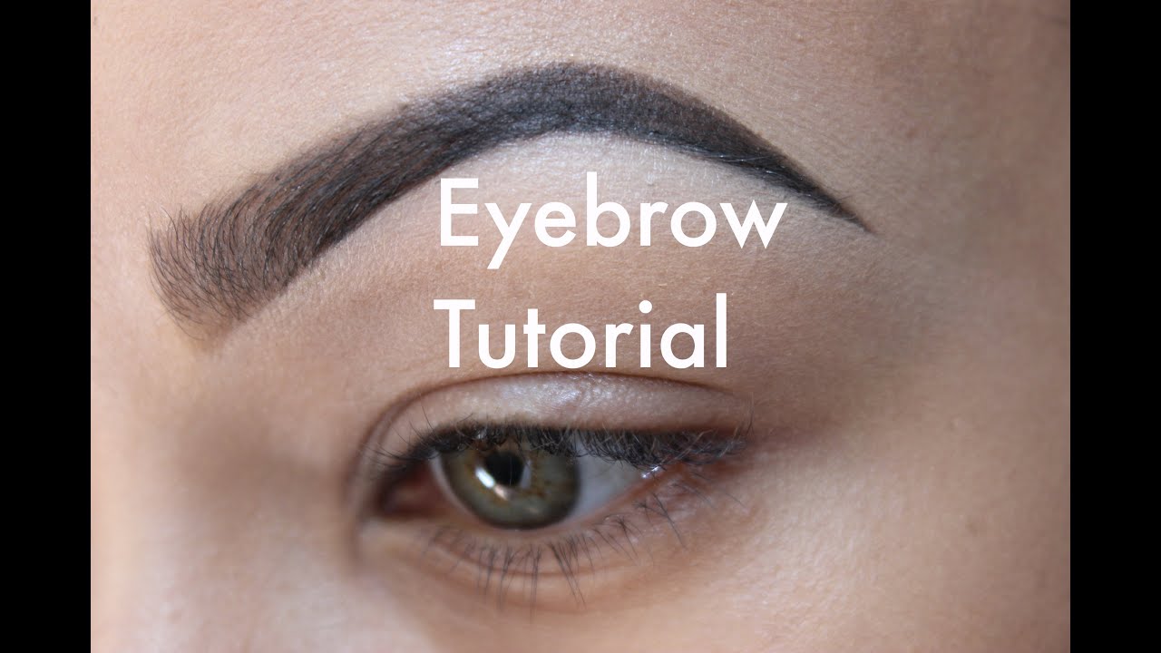 Eyebrow Tutorial For Sparse Thin Brows Youtube