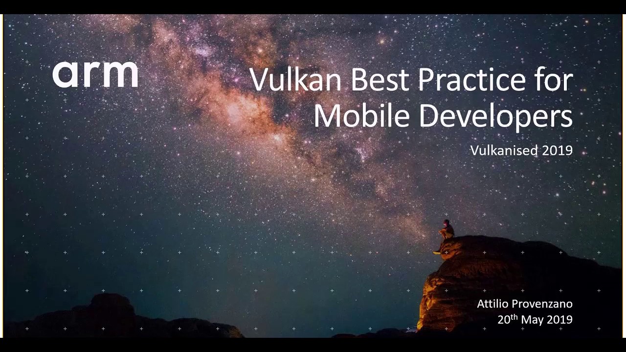 2019 Vulkanised Vulkan Best Practices Youtube