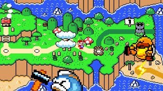 New Super Mario World 2 Around The World Longplay Playthrough Self Made ...