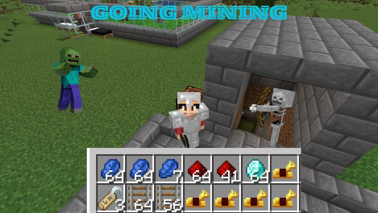 Going Mining Minecraft Survival Ep 11 Youtube