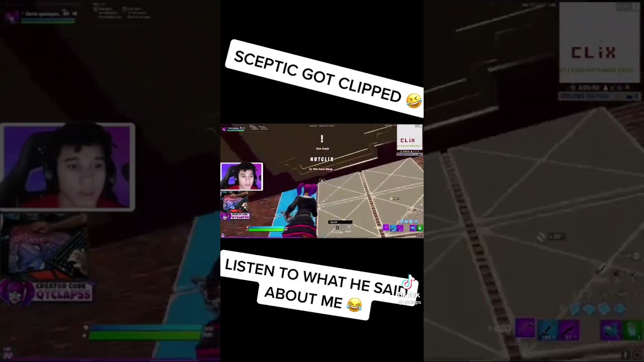 Qtclaps Vs Sceptic Youtube