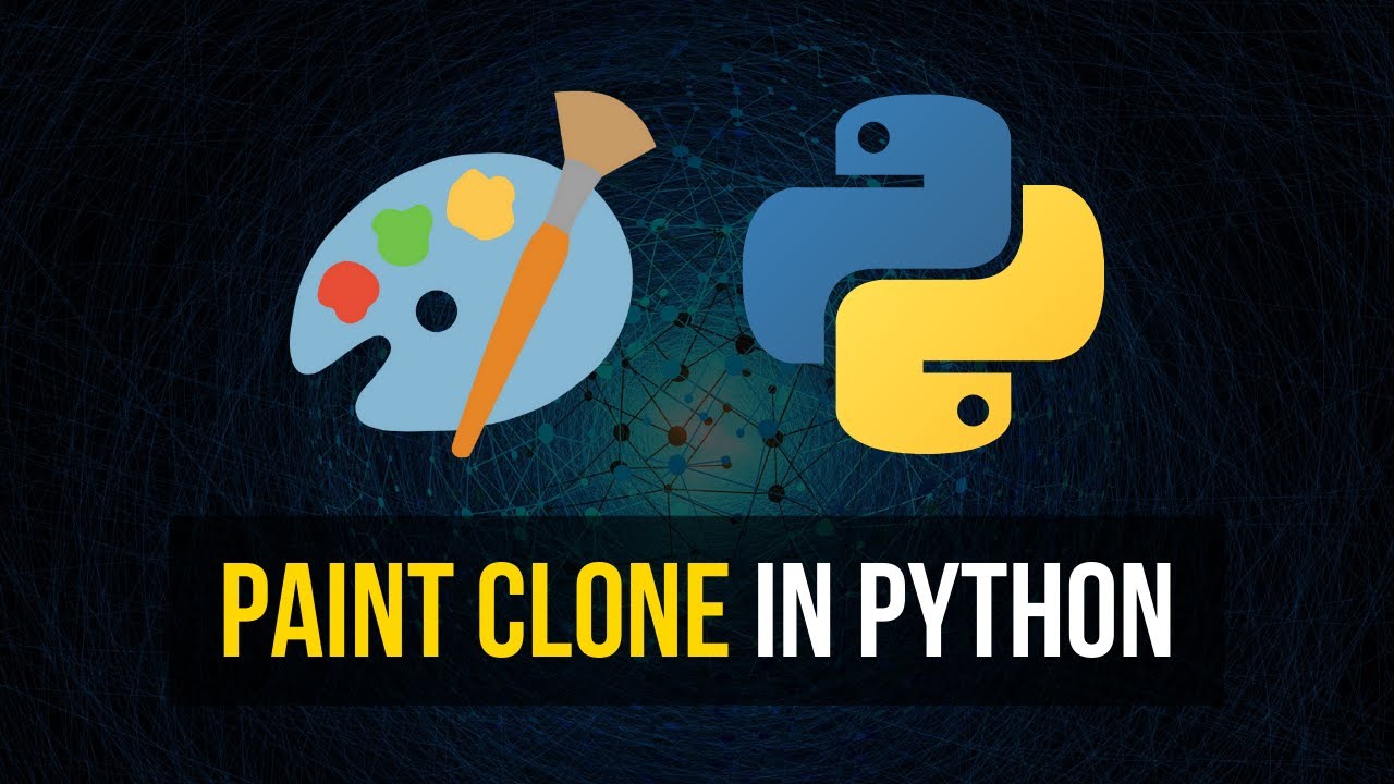 Paint Clone In Python Youtube