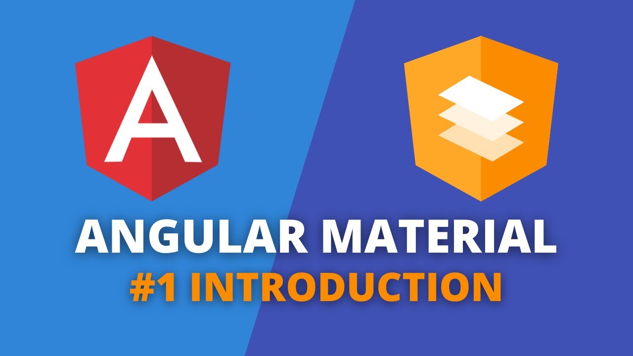 Angular Material 1 Introduction Youtube