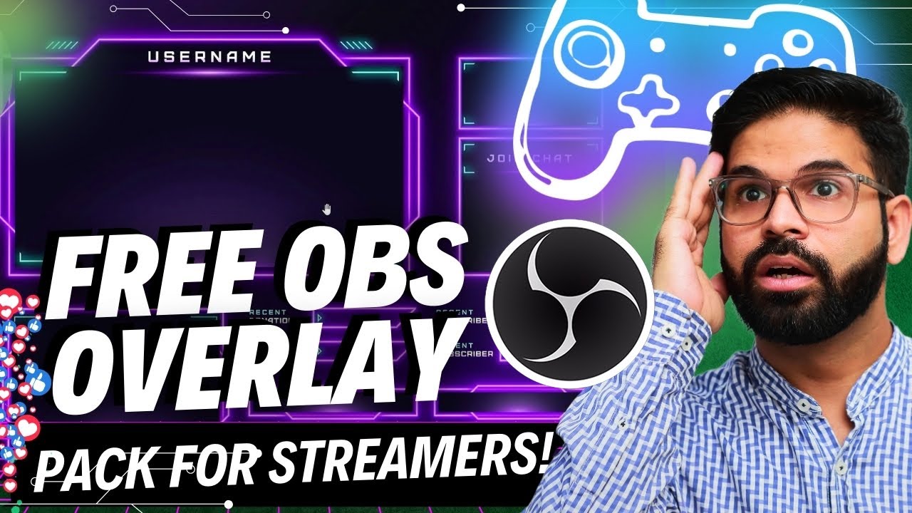 рџ ґ Best Free Obs Overlay Pack For Streamers рџћґ Download Install