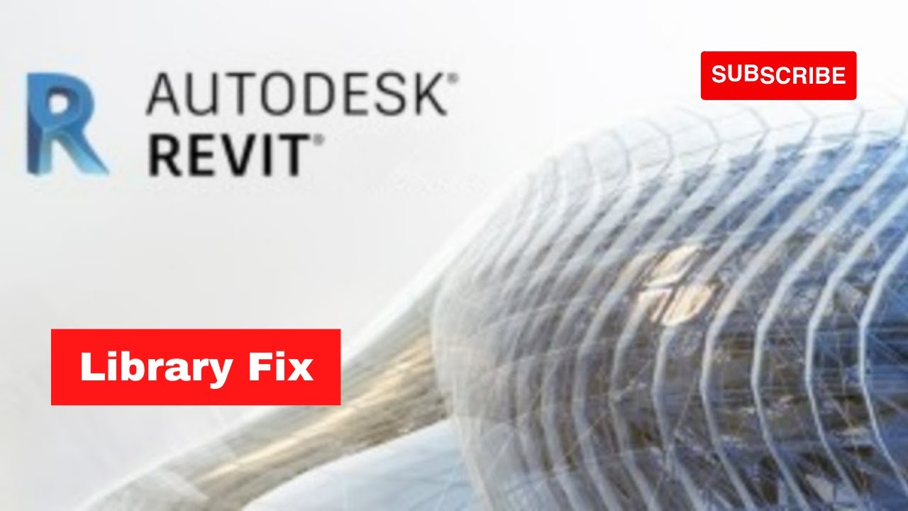 Revit Install Library Content Fix Youtube