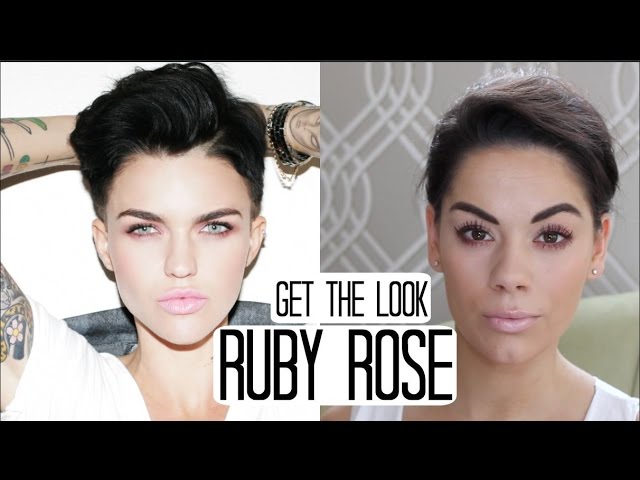 Ruby Rose Makeup Tutorial Saubhaya Makeup