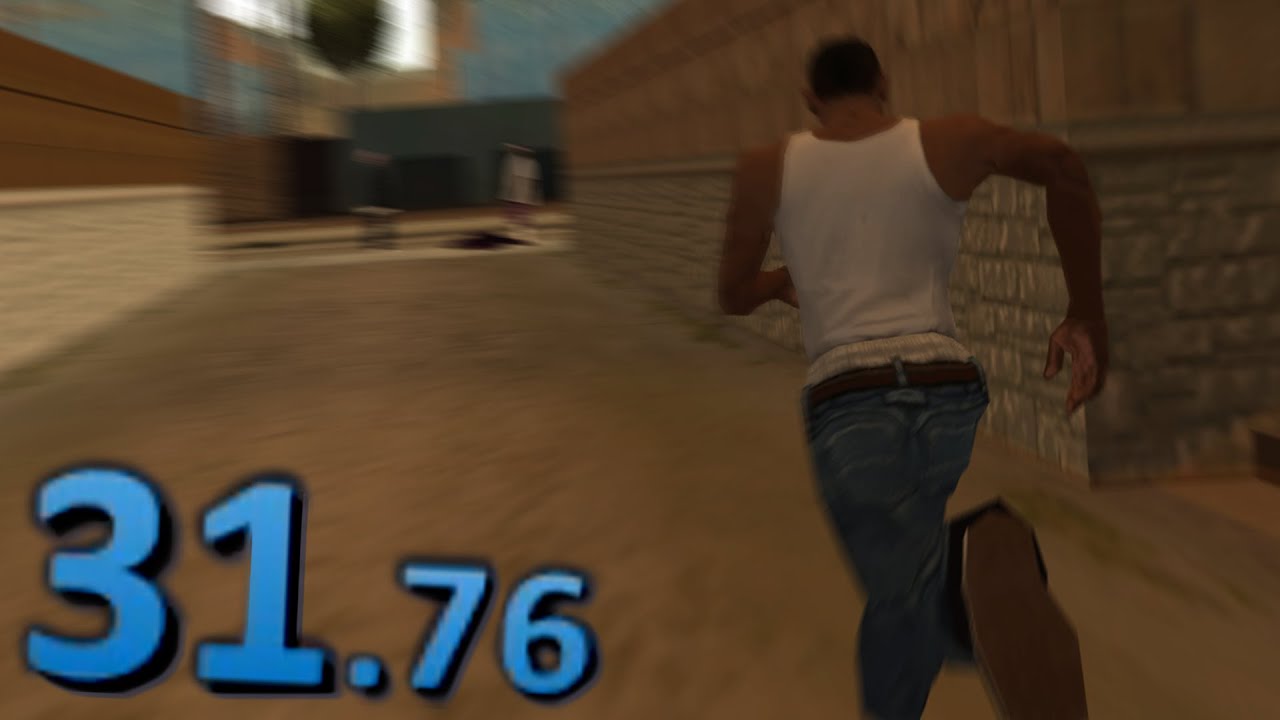 Gta Sa Speedrun World Record Youtube