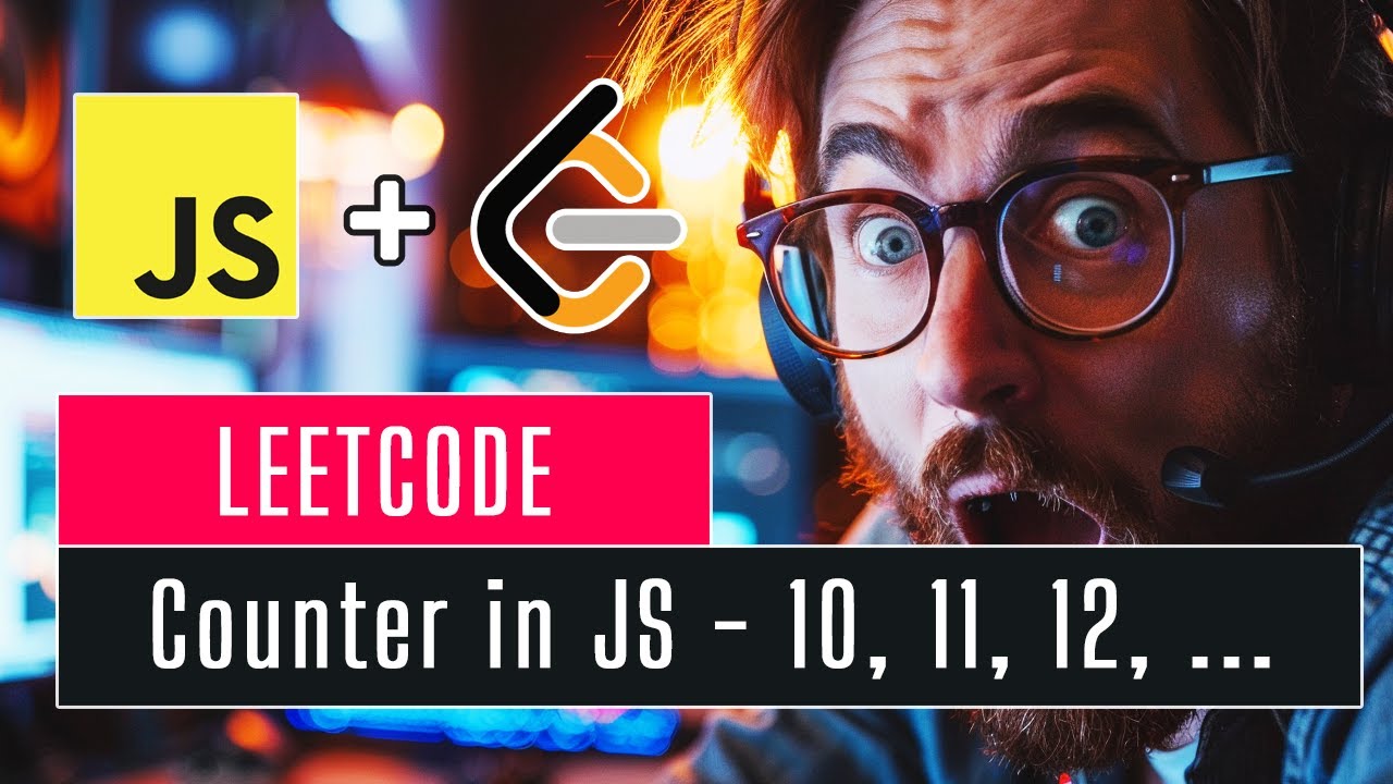 Counter In Javascript 30 Day Leetcode Challenge 2 Youtube