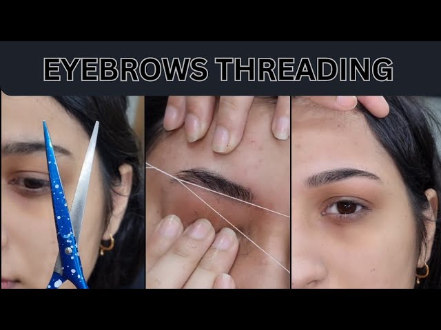 Eyebrow Threading Steps Perfect Brows By Ruby Watch Her Masterful