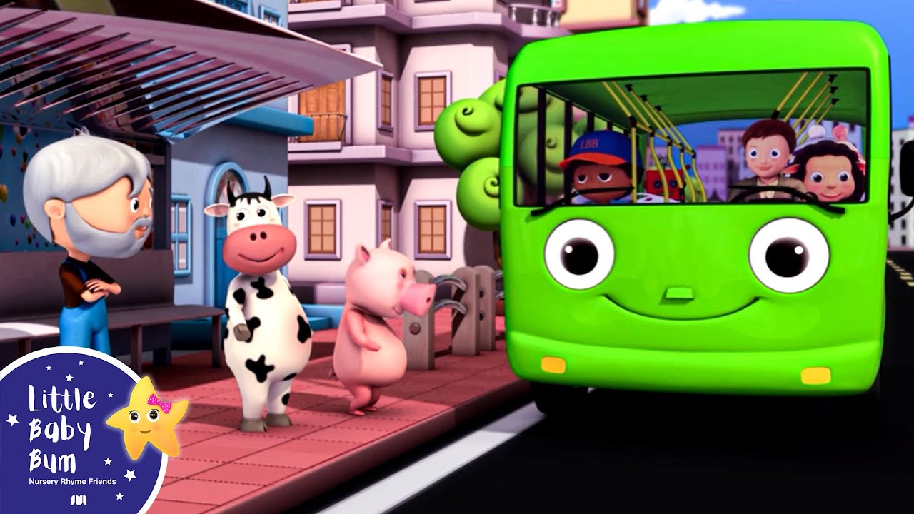 Wheels On The Bus Part 3 Nursery Rhymes From Littlebabybum Youtube
