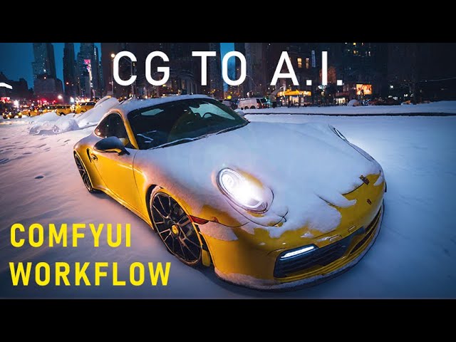Cg Renders To Ai Workflow Concept Design Comfyui