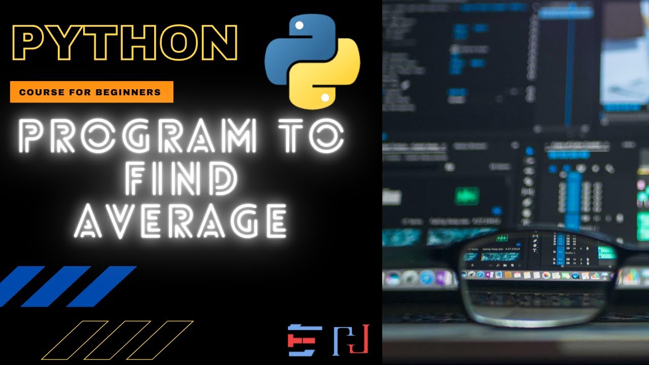 Python Program To Find Average Youtube