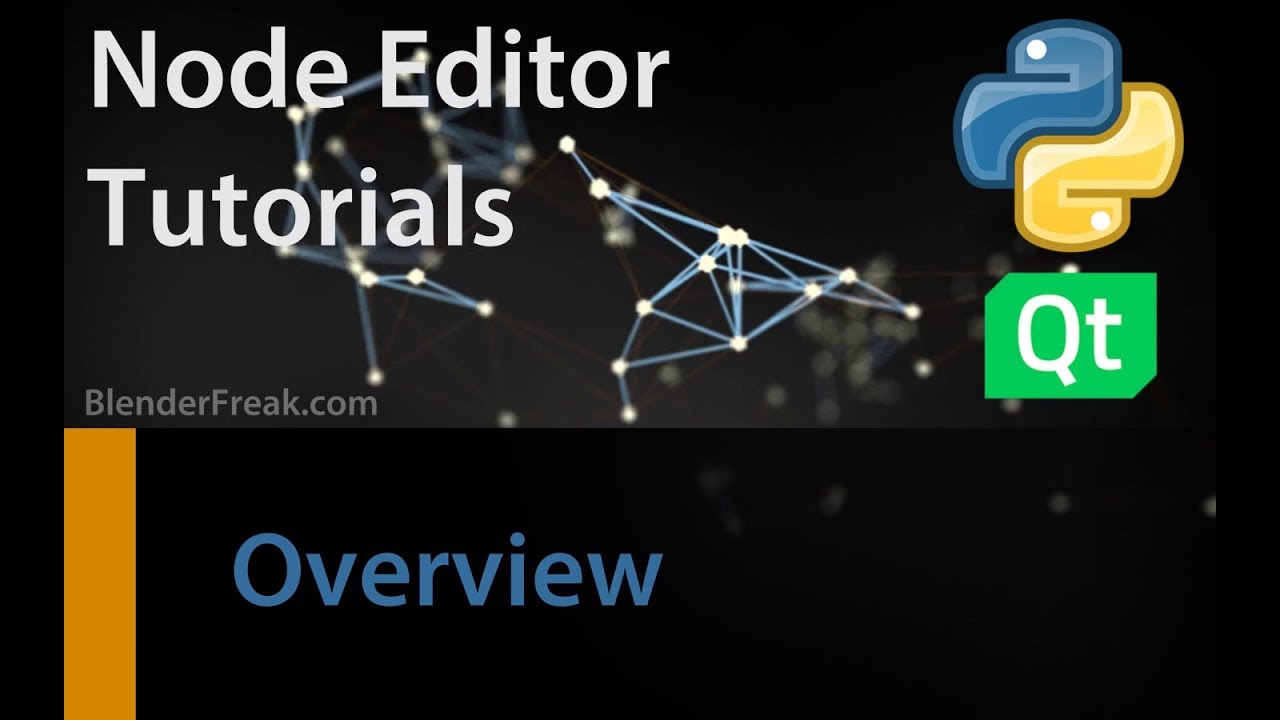 Node Editor In Python Tutorial Series Introduction Youtube