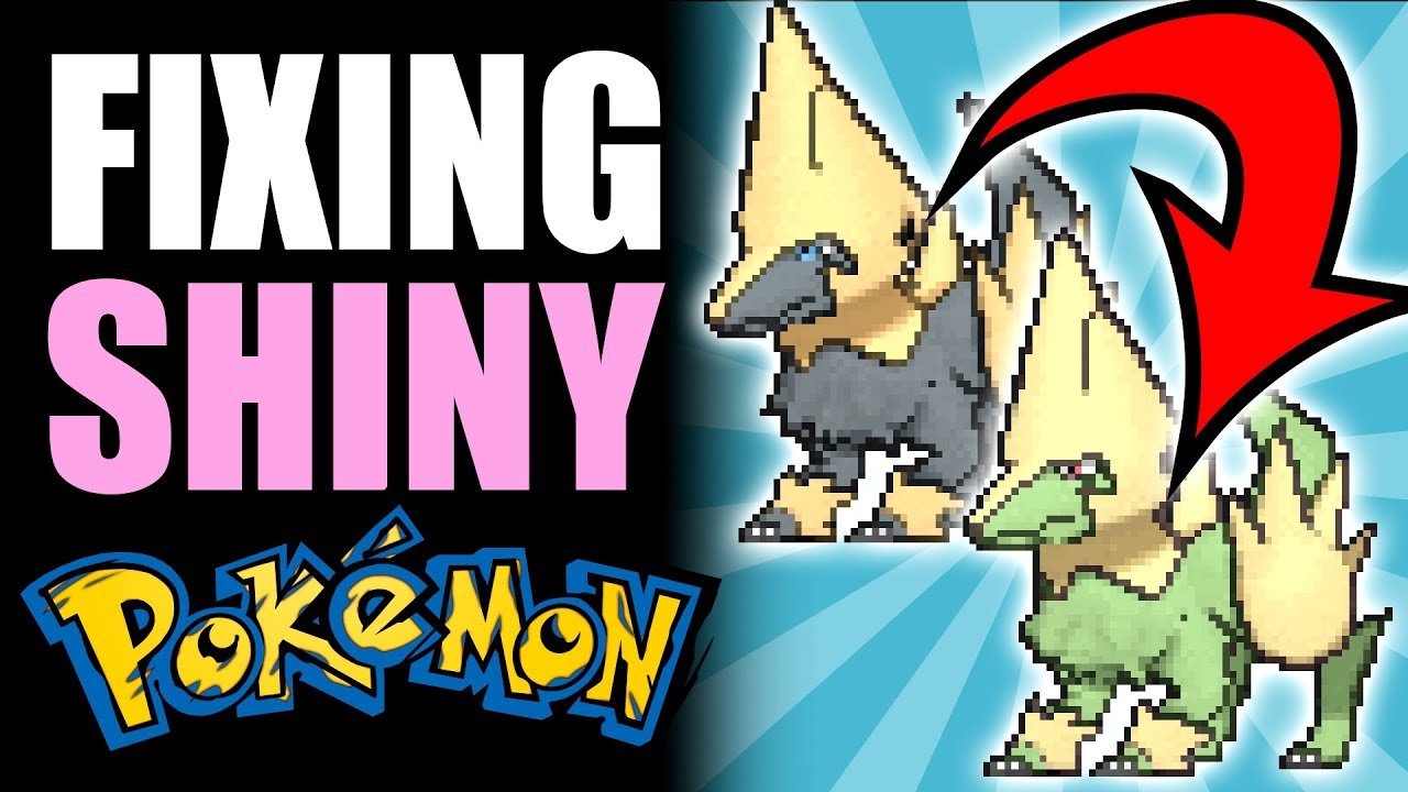 Fixing Shiny Pokémon Youtube