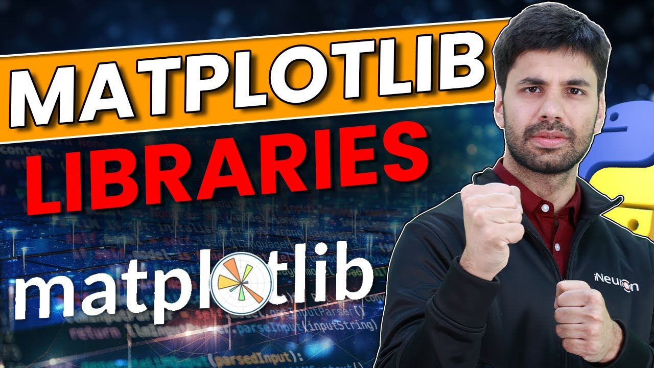 Matplotlib Libraries Ineuron Youtube