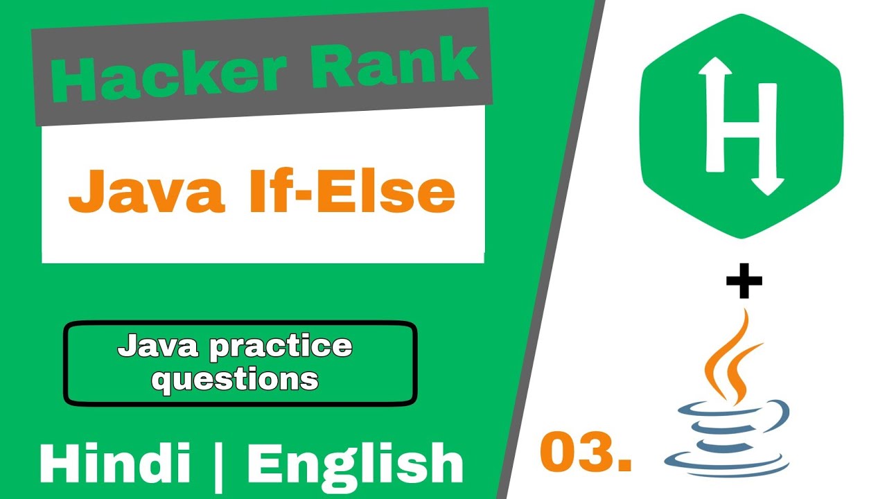 03 Hackerrank Java Java If Else Hackerrank Problem Solving In