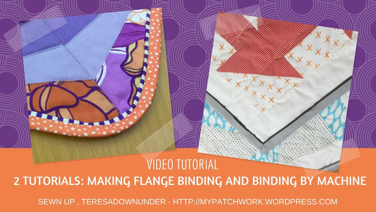 Video Tutorial Machine Binding And Flange Binding Youtube