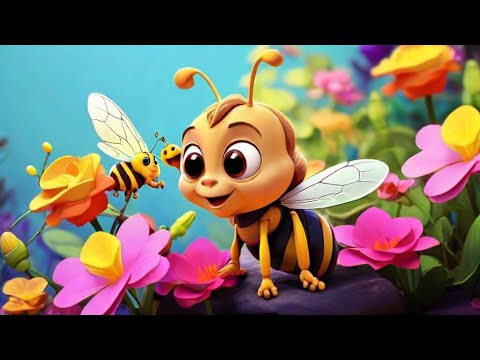 Busy Bees To Sing And Dance The Bees Go Buzzing Kids Songs