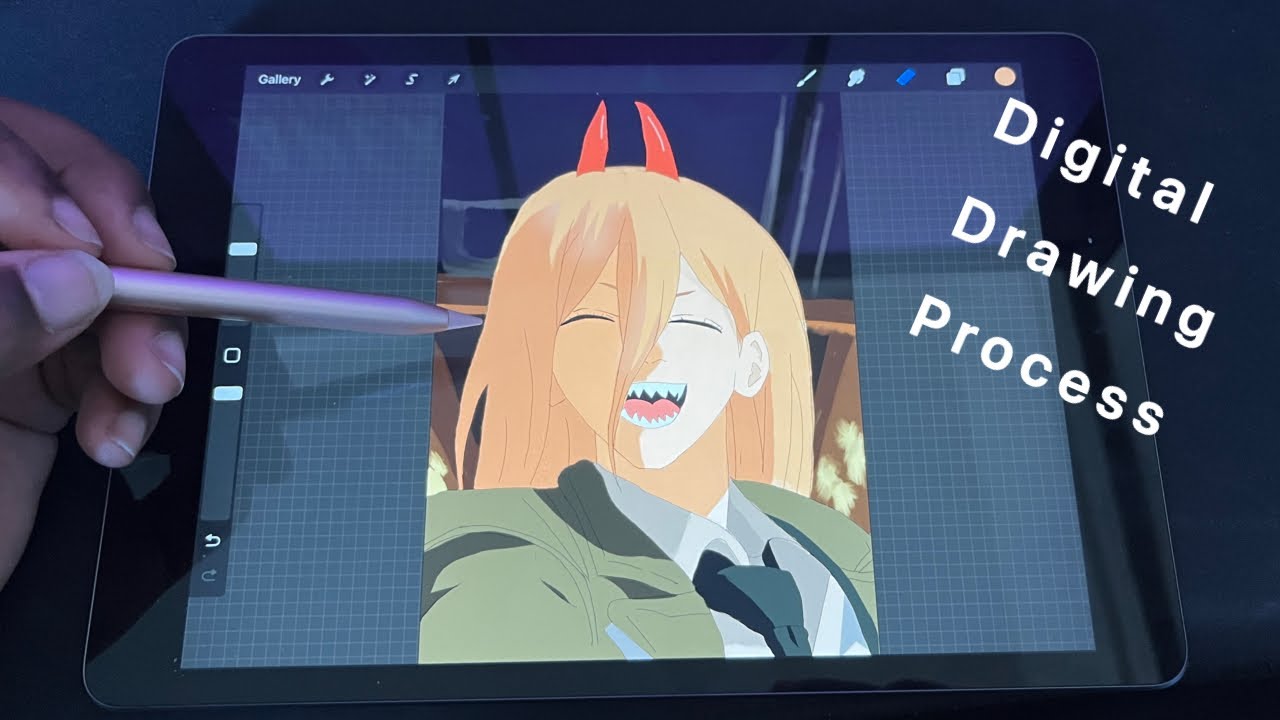 Digital Painting Process Procreate Youtube