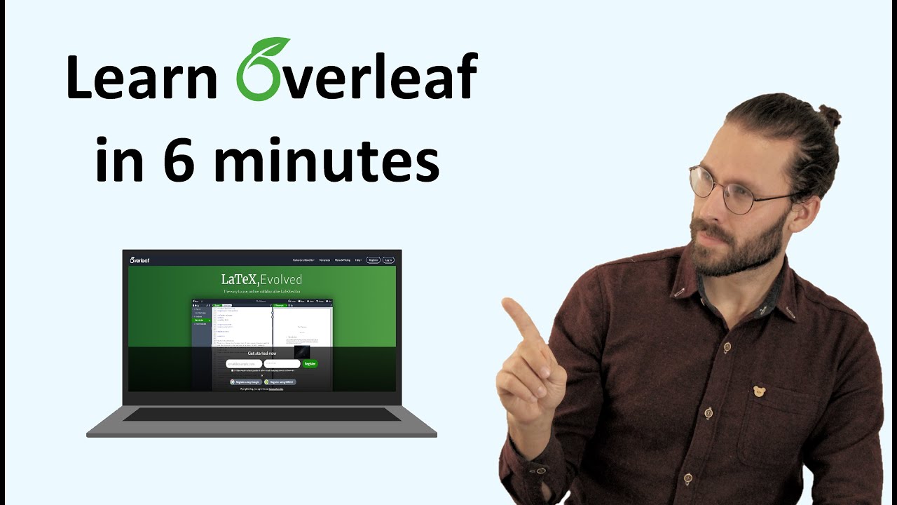 Learn Overleaf In 6 Minutes A Tutorial For Beginners Youtube