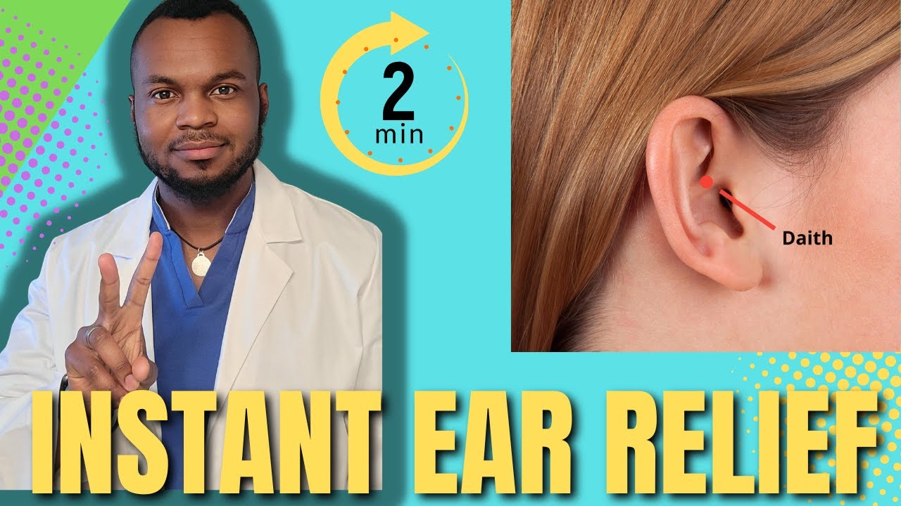 Unclog Ears In 2 Minutes Quick Massage Youtube