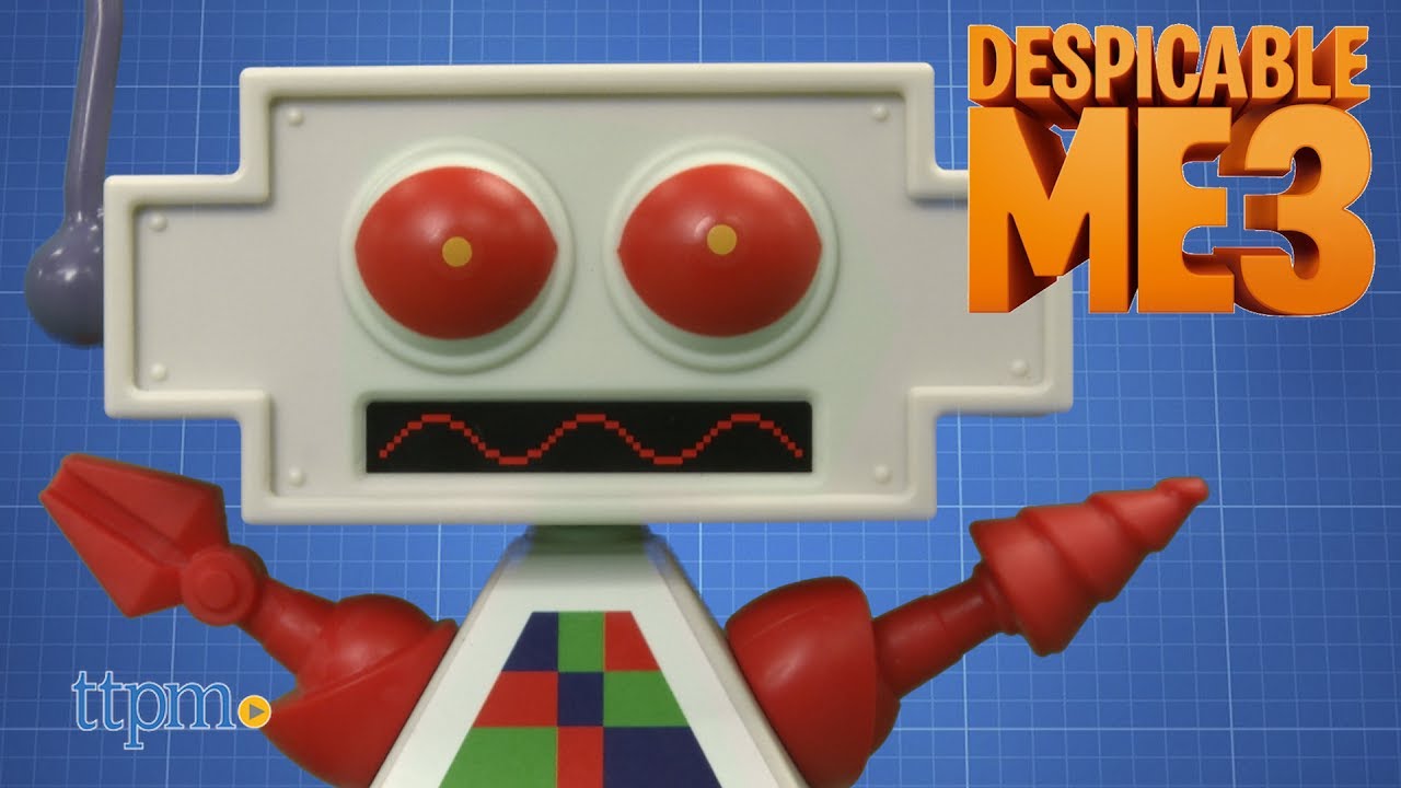 Despicable Me 3 Build A Bot Clive From Thinkway Toys Youtube