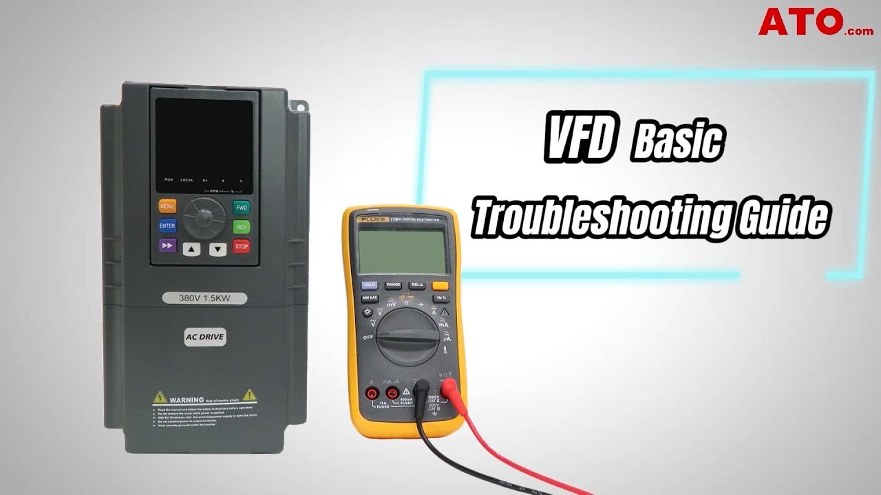 Vfd Basic Troubleshooting Guide Variable Frequency Drive Youtube