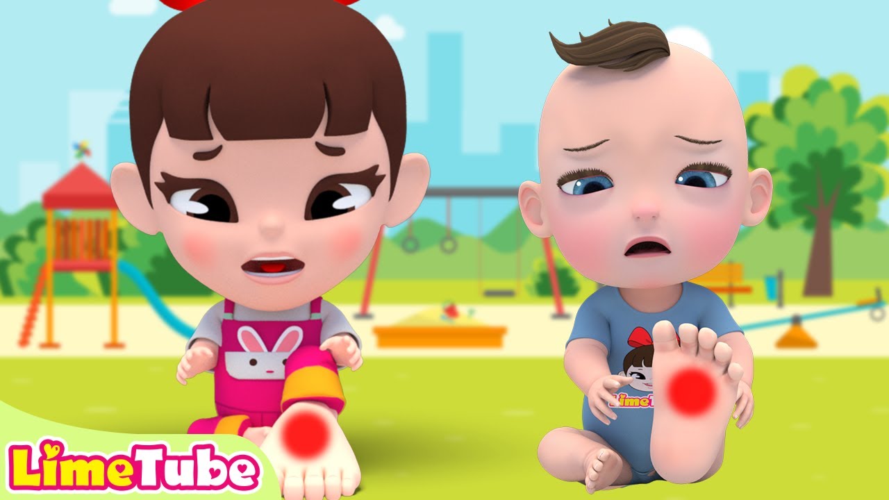 The Boo Boo Song Super Lime And Toys Nursery Rhymes Kids Songs