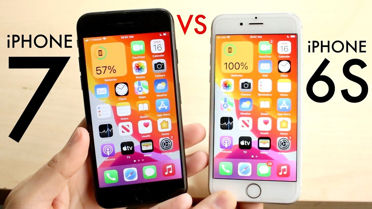 Iphone 6s Vs Iphone 7 In 2023 Comparison Review Youtube