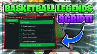 Basketball Legends Script Gui Hack Aimbot Auto Guard Auto Win And More ...
