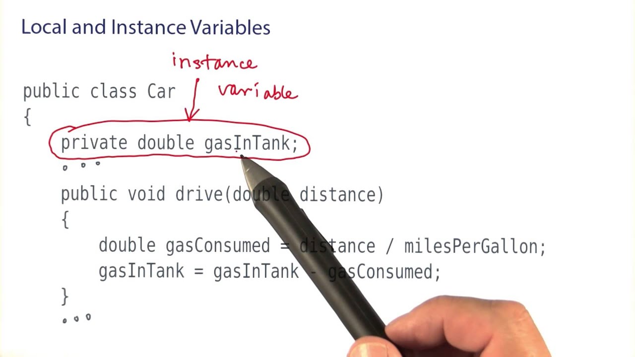 Instance Static Local Variables Example In Java Free Word