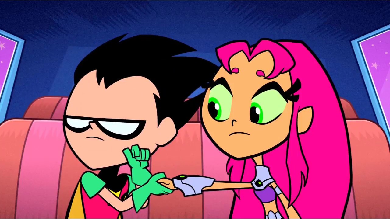 How To Draw Starfire And Robin Kissing
