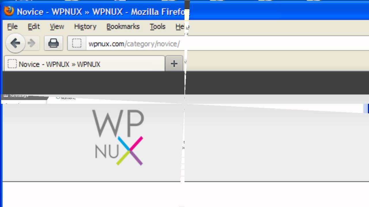 Wordpress Permalinks Settings Youtube