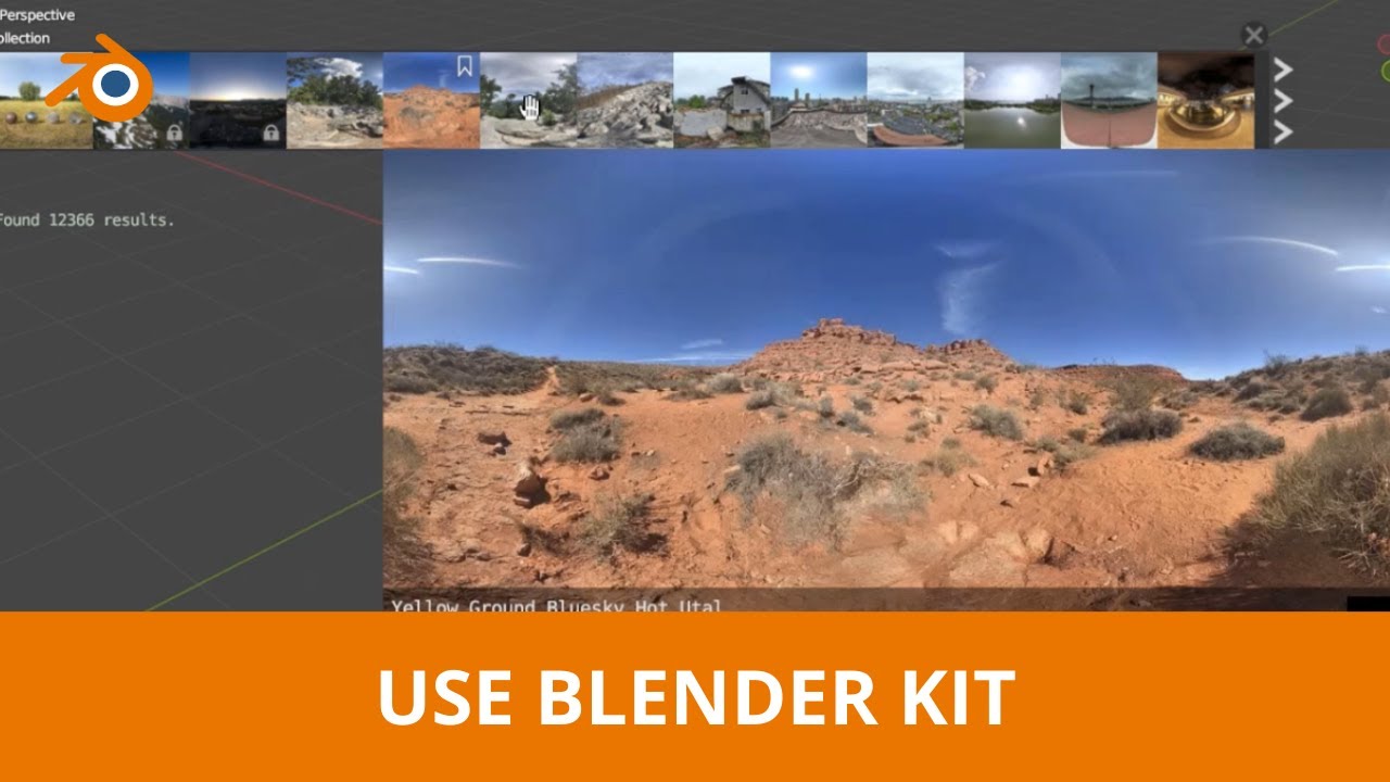How To Use Blenderkit Youtube