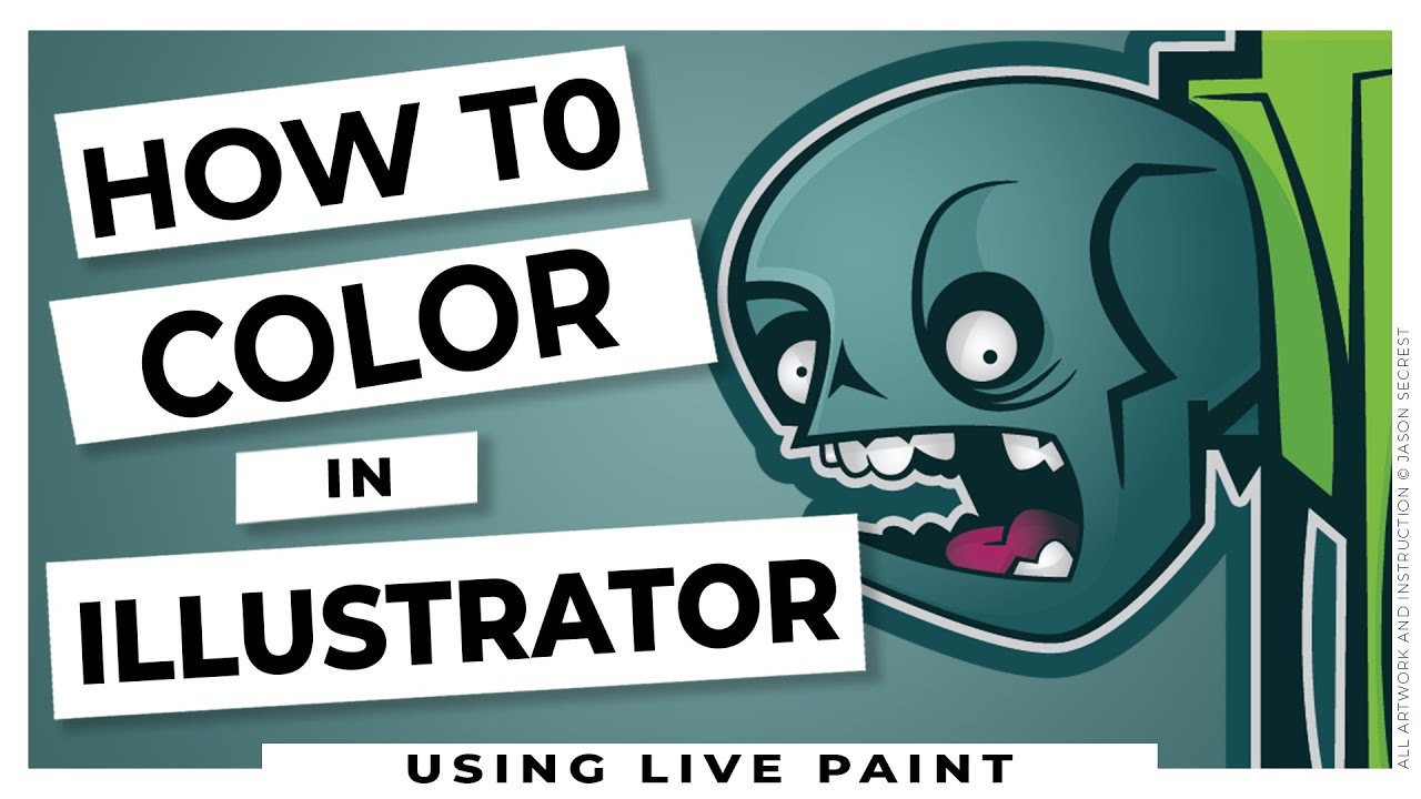 Adobe Illustrator Cc Tutorial Coloring Youtube