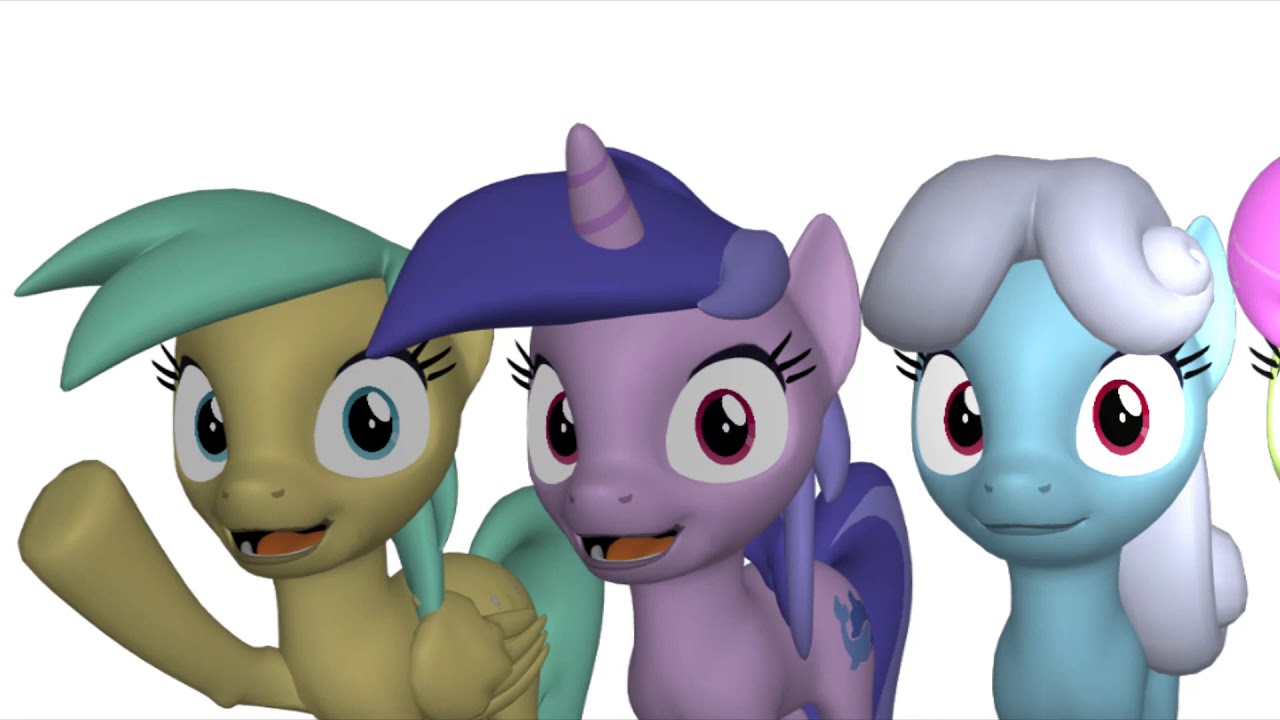 Sfm Pony The Background Ponies Youtube