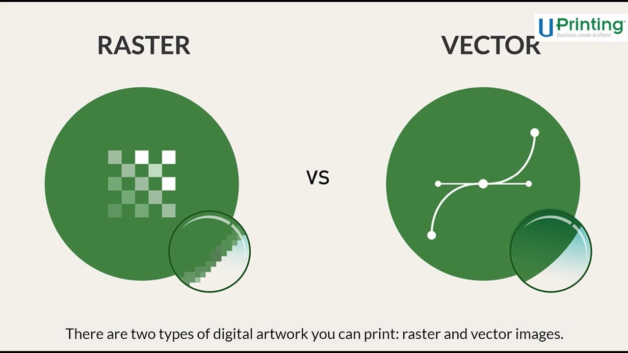 What S The Difference Between Raster And Vector Images Youtube