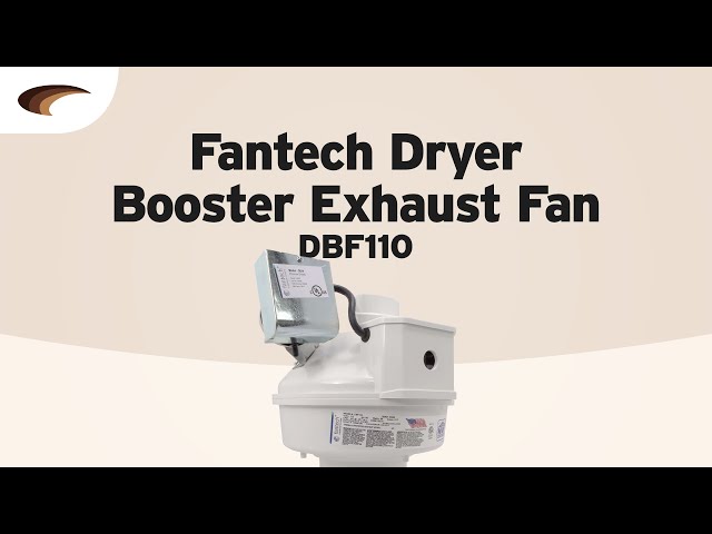 Fantech Dbf110 Dryer Booster Exhaust Fan W Fr110 Fan Fantech Steel