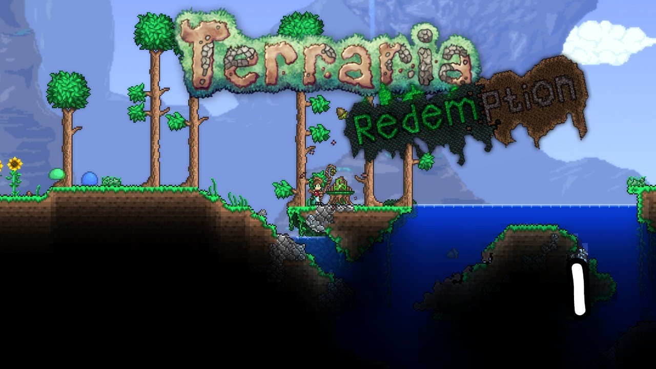 Terraria Mod Of Redemption Let S Play Episode 1 Druidic Power Youtube