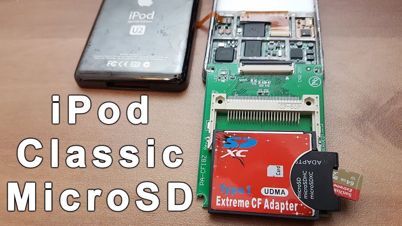 Ipod Classic Microsd Youtube