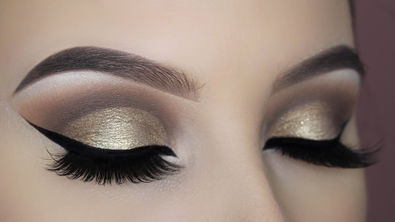Gold Halo Eye Makeup Tutorial Youtube